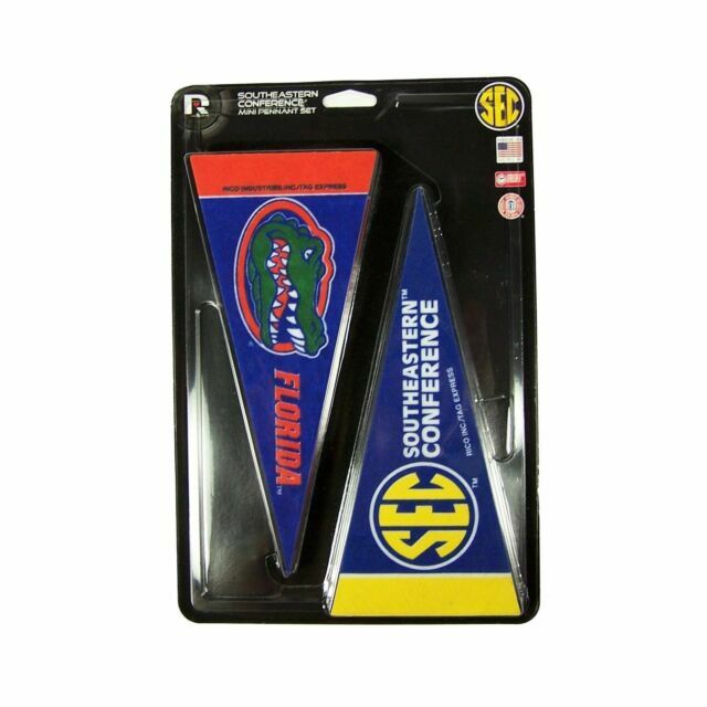 SEC Southeastern Conference Mini Pennant Set Sets in Stock for sale ...