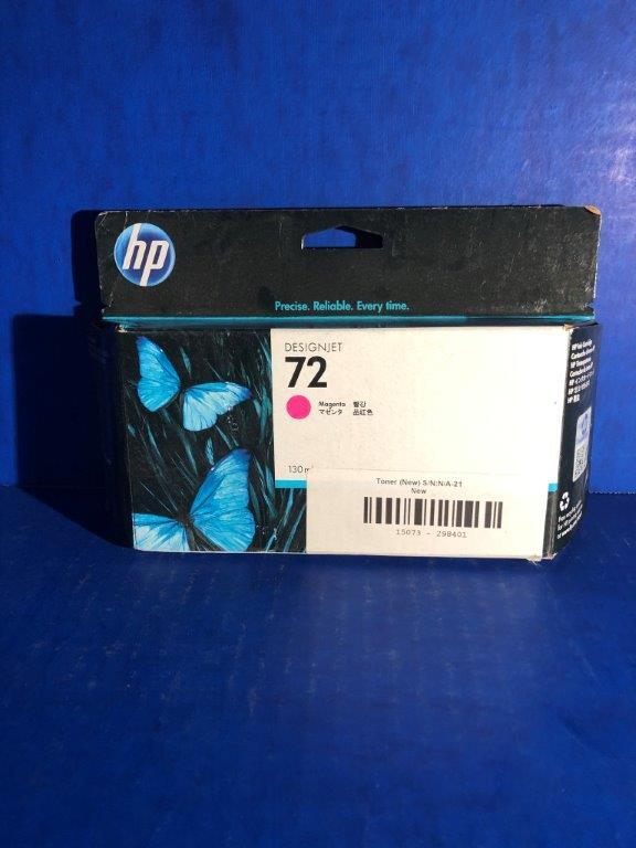 C9372A HP 72 130ML Magenta Ink DesignJet T610 620 710 790 1100 Date ...