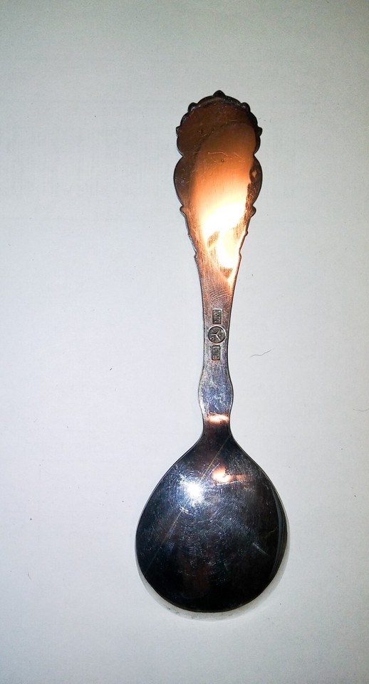 Vintage Silver Souvenir Collector Spoon Stavanger Norway Backstamped 6 ...