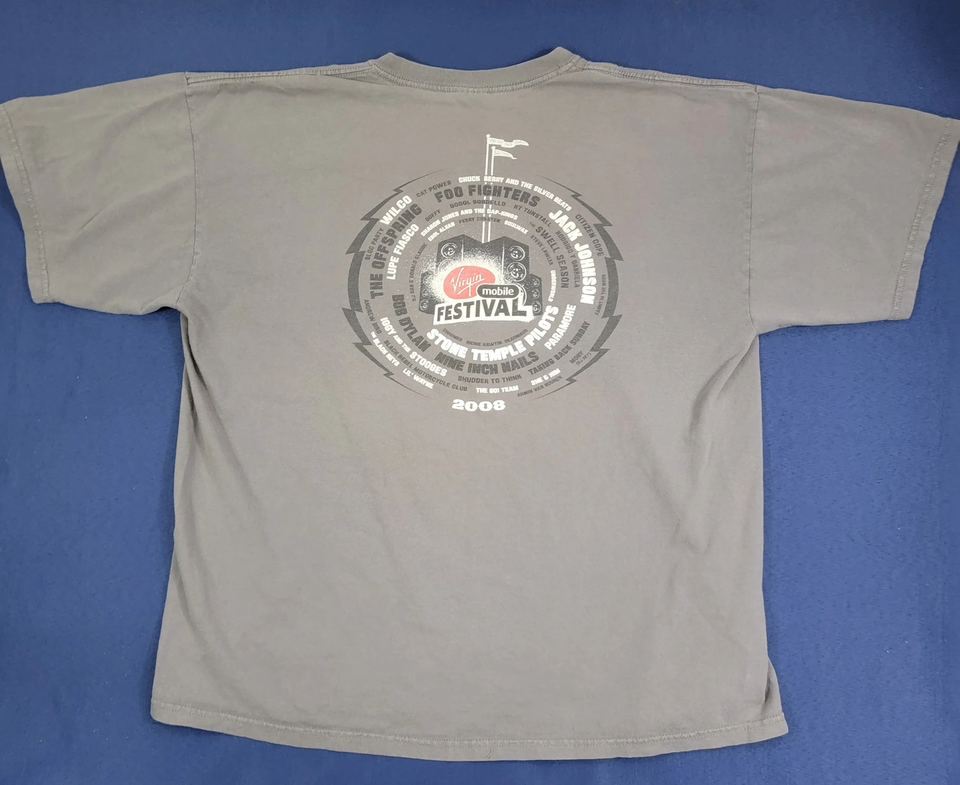 2008 Virgin Mobile Festival Concert T-shirt SIZE XL | eBay