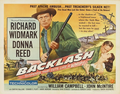 Backlash 1956 Starring Richard Widmark, Donna Reed, John McIntire | eBay UK