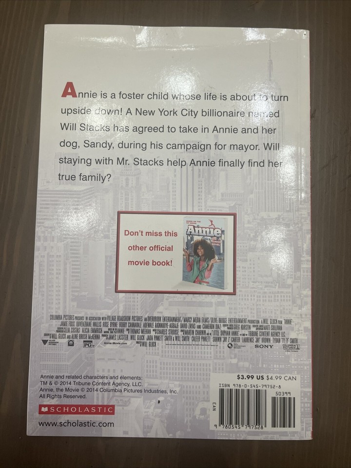 Annie - A True Family by Calliope Glass and Inc. Staff Scholastic (2014 ...