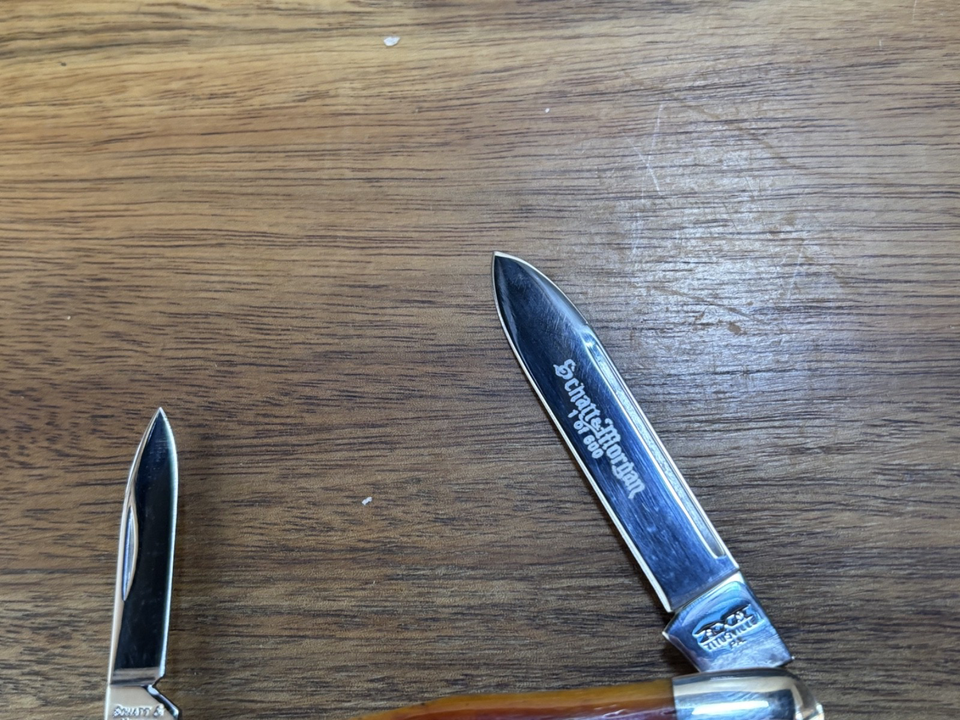 SERIES XIX 19 SCHATT & MORGAN QUEEN BALLOON WHITTLER BONE KNIFE 043276 ...