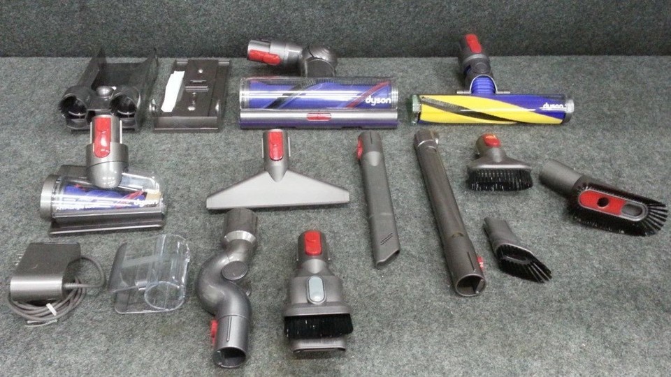 DYSON SV47 V15 Detect Total Clean Extra Cordless Vacuum Yellow/Nickel ...