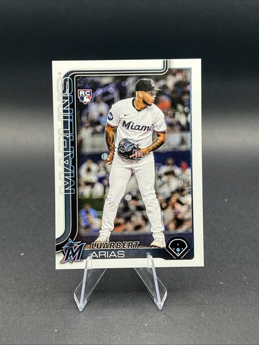 2025 Topps Update Luarbert Arias (RC) #US53 Marlins | eBay