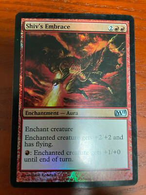MTG Shiv's Embrace foil SINGLE USED EXCELLENT CONDITION SEE PHOTOS | eBay