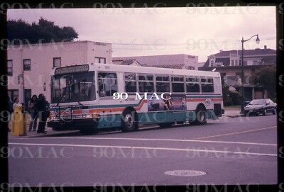 AC TRANSIT. NABI BUS #3014. Oakland (CA). Original Slide 1998. | eBay