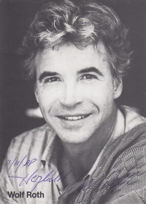 Wolf Roth Autogramm Foto Schauspieler TV Film Kino 2405036 | eBay.de