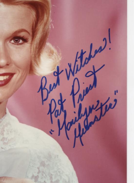 Pat Priest The Munsters Autographed Inscribed 8"x10" Promo Photo w/COA ...
