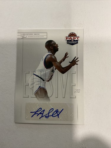 2011-12 Panini Past and Present Elusive Ink Autographs #LS LaBradford ...