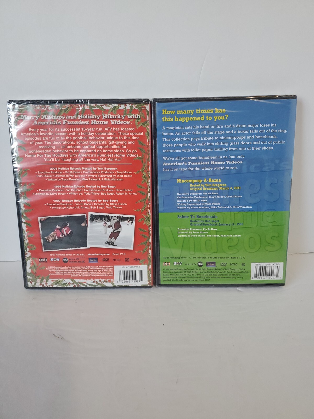 AMERICA'S FUNNIEST HOME VIDEOS - HOME FOR THE HOLIDAYS & Nincompoop a ...