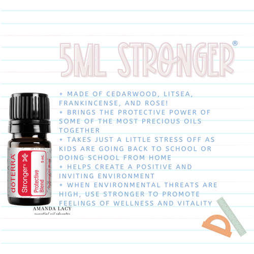 doTERRA Stronger 5ml Certified Pure Grade Therapeutic Essential Oil ...