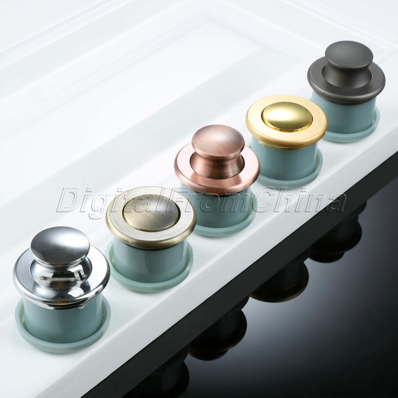 Simple Cabinet Cupboard Closet Door Knob Handle Invisible Embedded ...