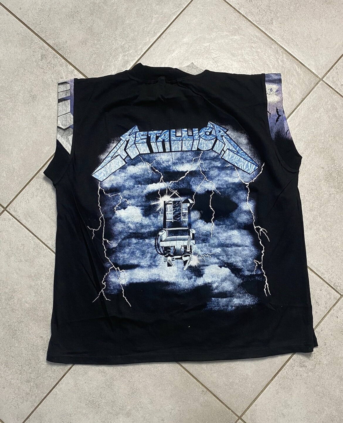 Rare Vintage 90s Metallica Tank Top Metal XL black Em… - Gem