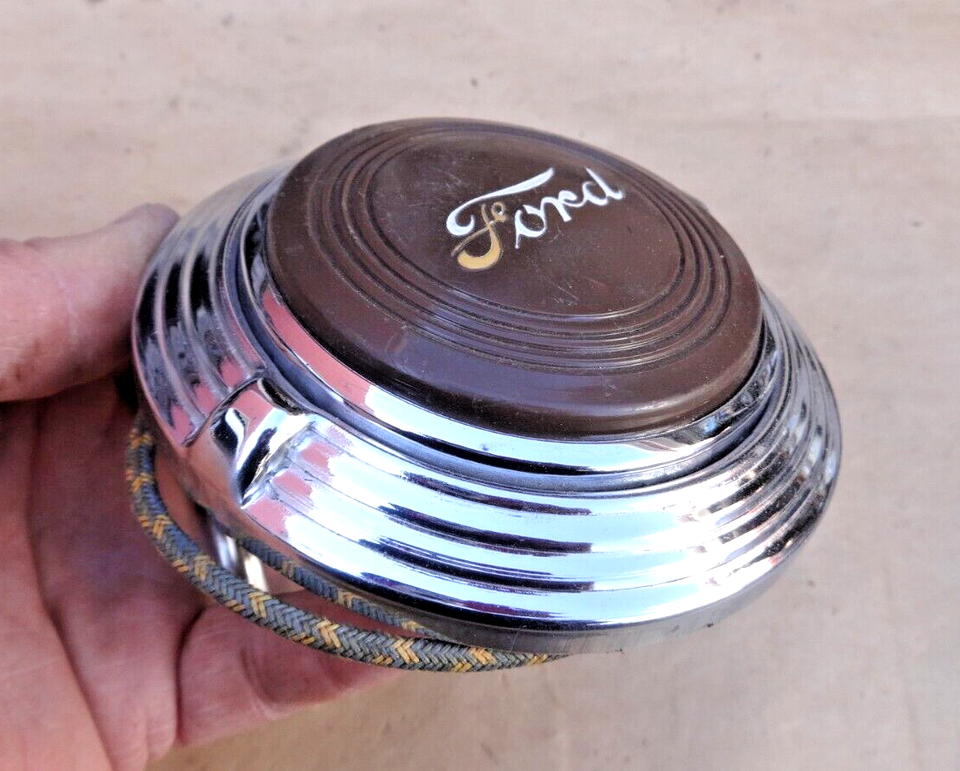 NOS 1942 Ford Steering Wheel HORN BUTTON Original | eBay