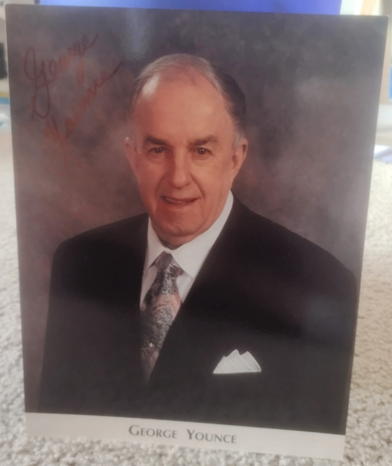 Lot Of (2) George Younce signed photos The Cathedrals The Cathedral ...