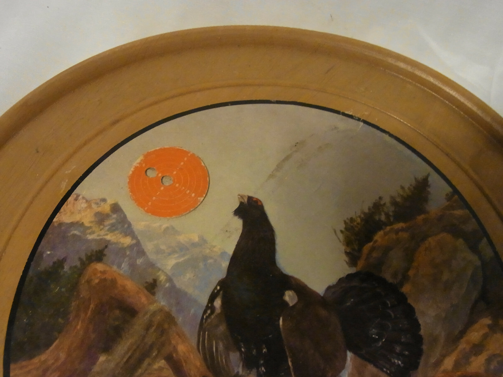 Wood Grouse Hunt Target Wood Rifle Club Vintage German #UEB12 | eBay