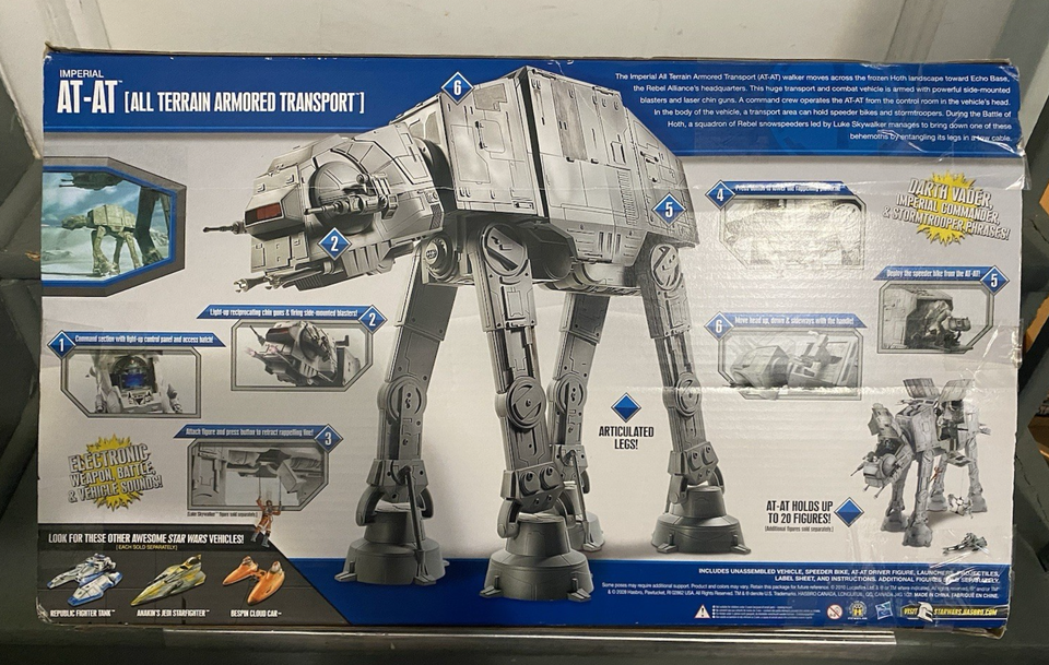 Star Wars Legacy AT-AT Walker Box ONLY! | eBay