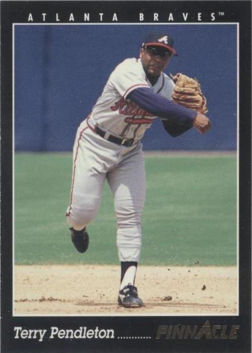 1993 Pinnacle - Terry Pendleton #60 for sale online | eBay