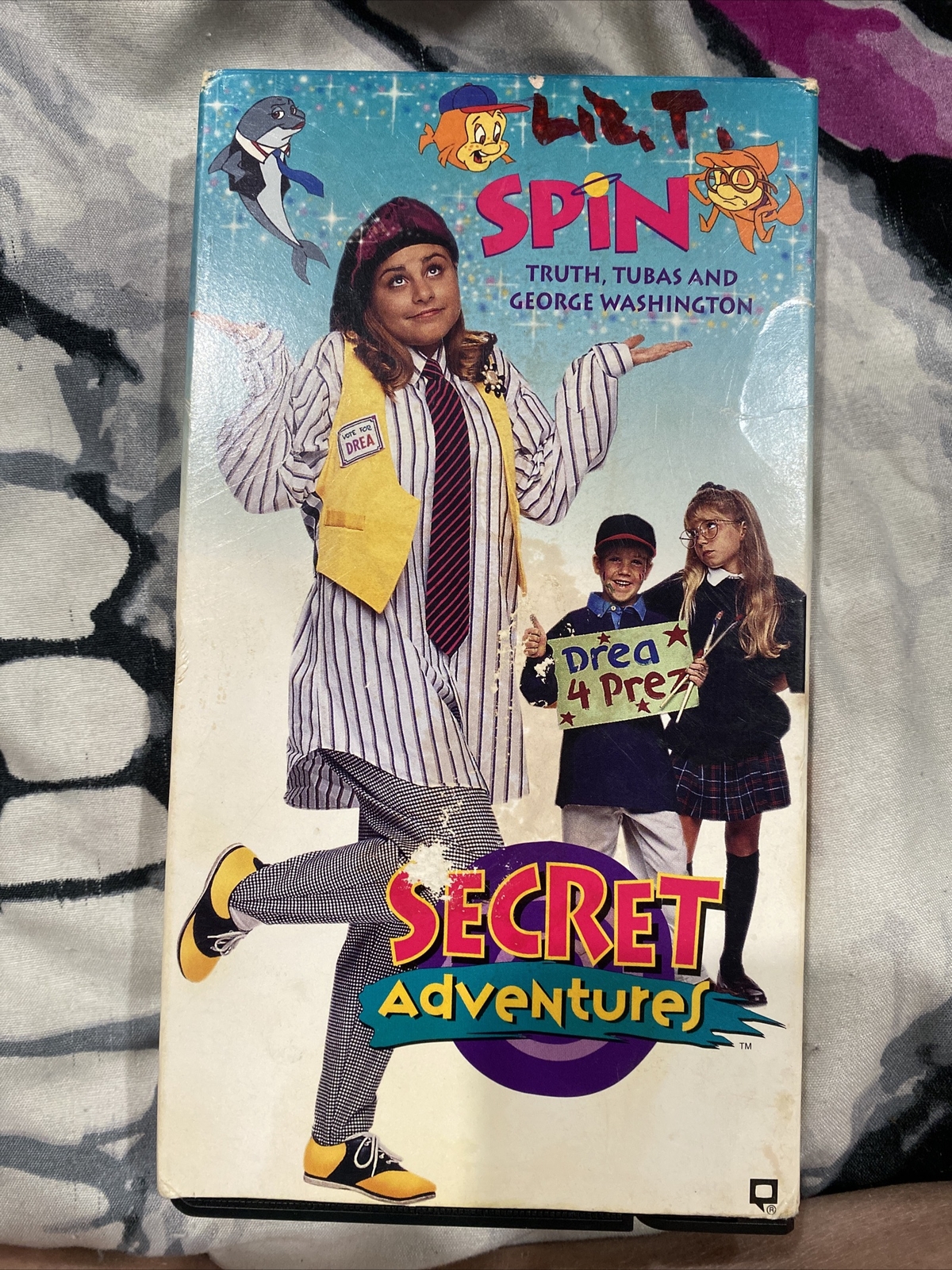 Secret Adventures Spin Truth, Tubas & George Washington Vintage VHS ...