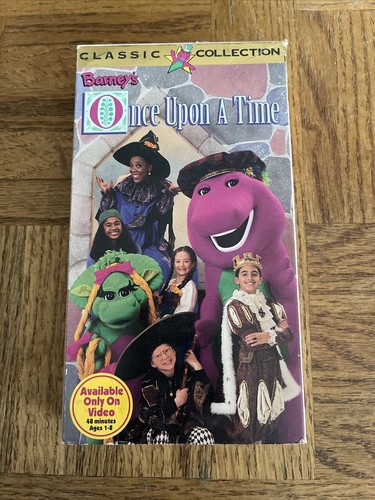 Barney Once Upon A Time VHS | eBay