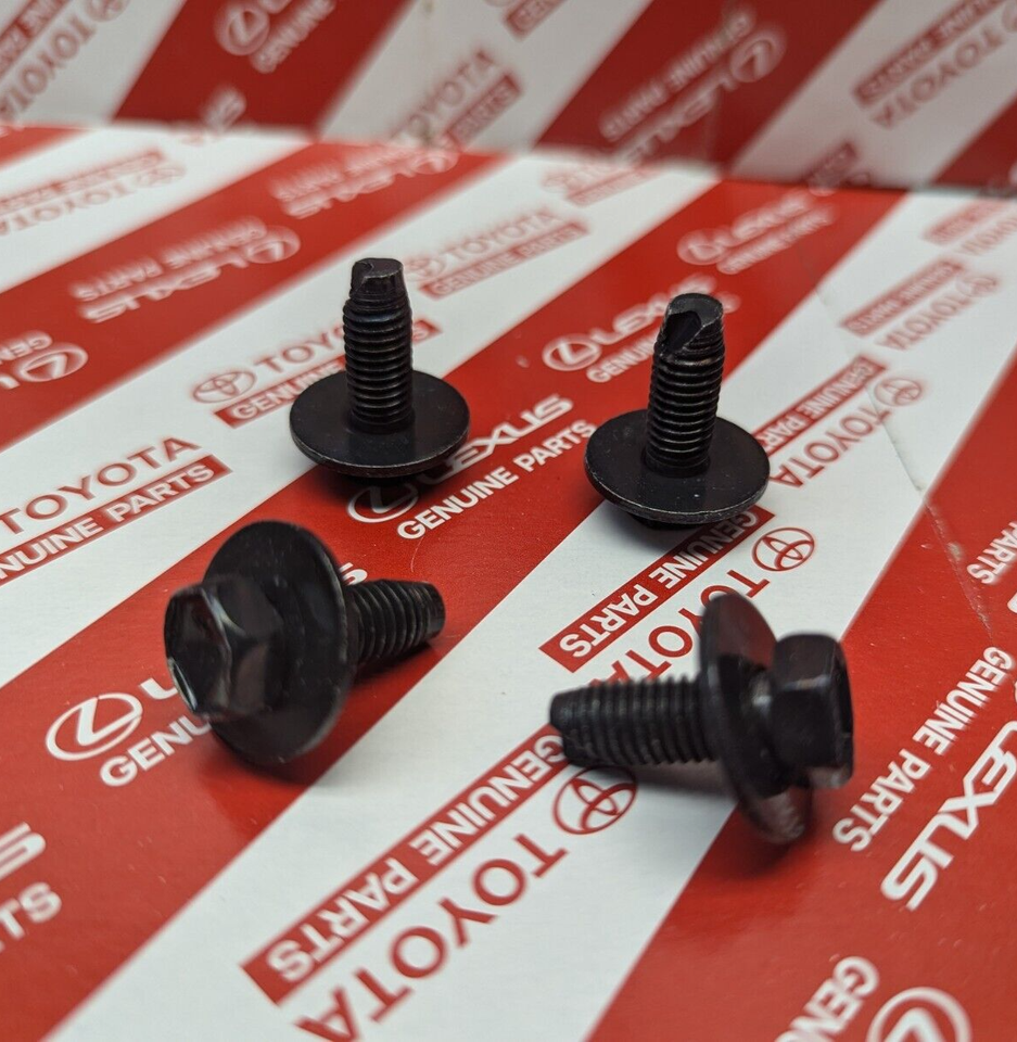 Set of (4) 90119-08A33 Lower Engine Shield Bolts - Tacoma Tundra ...