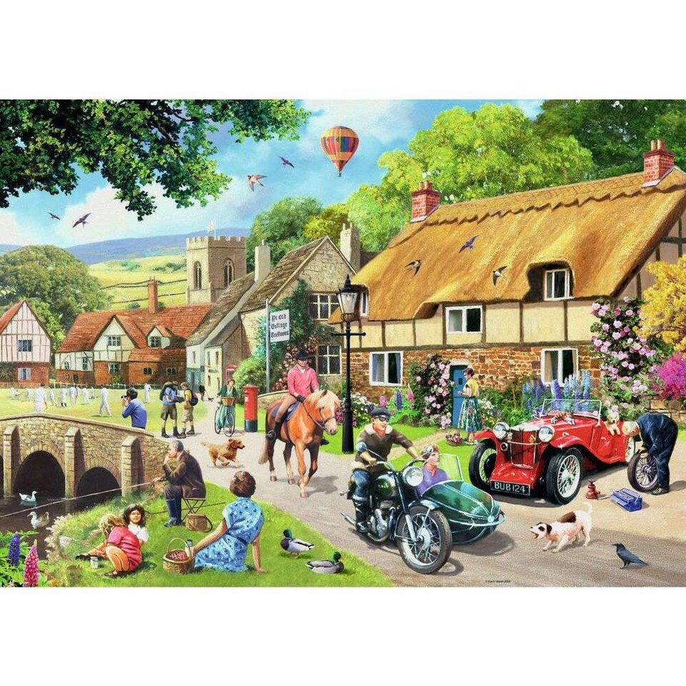 Ravensburger 500 Piece Jigsaw Puzzle Summer Village | eBay UK