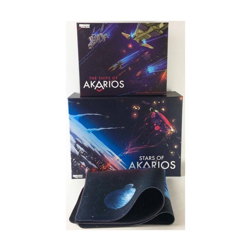 OOMM Board Games Stars of Akarios Collection #1 - Base Game w/Starships ...