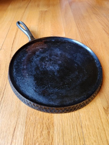 Chicago Hardware Foundry CHF Hand Hammered 999 Comal Griddle Skillet | eBay