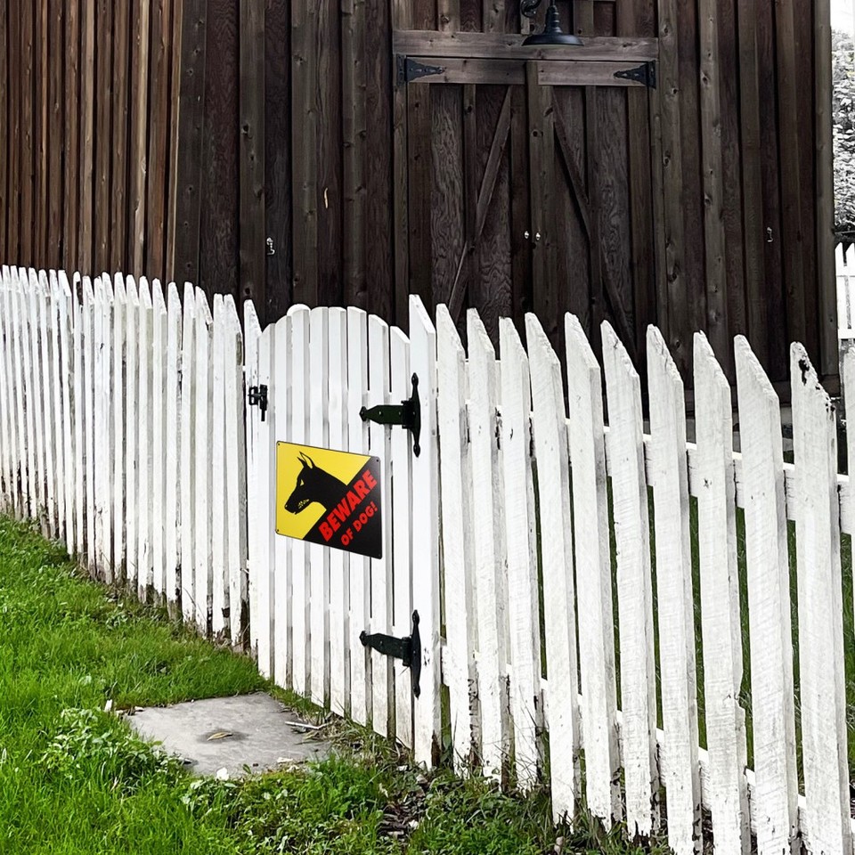 Beware of Dogs Sign Outdoor Warning Signs for Property Caution Garden ...
