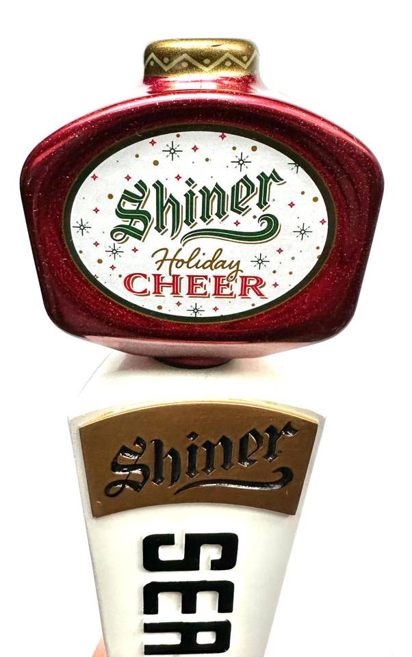 SHINER - HOLIDAY CHEER - CHRISTMAS TREE ORNAMENT - BEER TAP HANDLE ...
