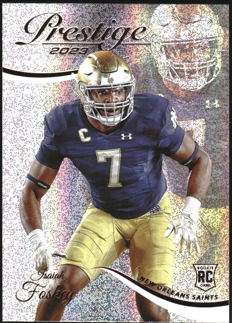 2023 Panini Prestige - Rookies Isaiah Foskey #340 Xtra Points Dots (RC ...