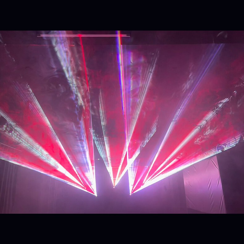 Waterproof 3W IP65 RGB Laser Light Animation Lazer Beam Outdoor Stage ...