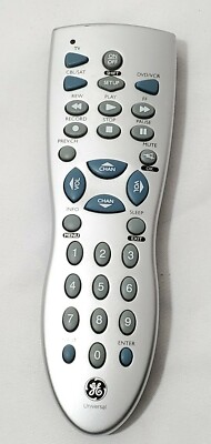 GE RC24912-E JC022 TV/CBL/SAT/DVD/VCR Universal Remote Control 2813 | eBay