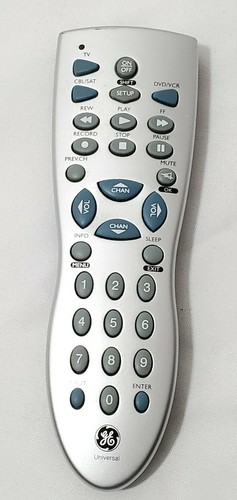 GE RC24912-E JC022 TV/CBL/SAT/DVD/VCR Universal Remote Control 2813 | eBay