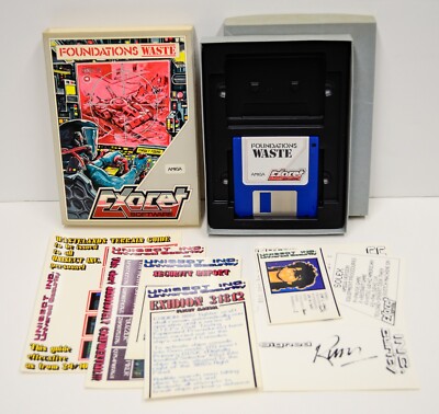 Foundations Waste Exocet Amiga 500 Computer Arcade Game 3.5" Floppy ...