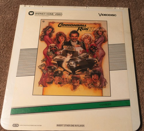 CED Videodisc - Cannonball Run 2 - Sealed | eBay