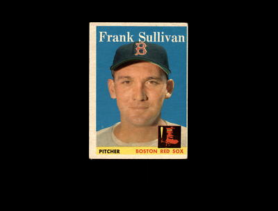 1958 Topps 18 Frank Sullivan VG #D1,306479 | eBay