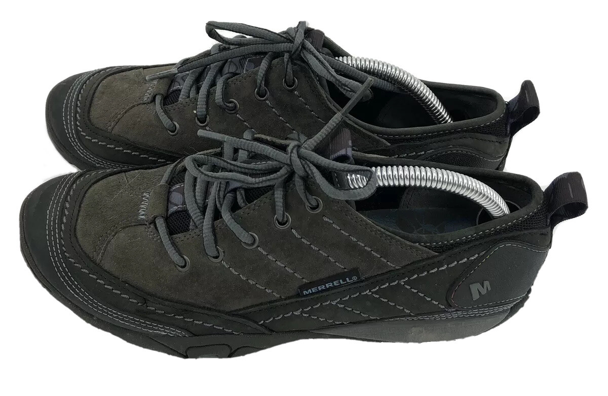 Merrell Mimosa Womens Grey Black Lace Oxford Size 7 Walking Hiking ...
