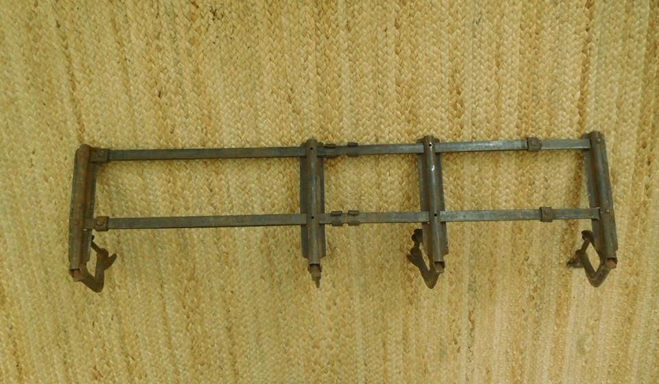 1920s Running Board Luggage Rack Tool Rack Flip Down Ford Model T Chevy ...