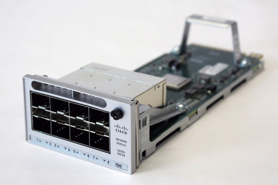 Cisco C9300-NM-8X Catalyst 9300 Series 8x 10GB SFP+ Port Switch Module ...