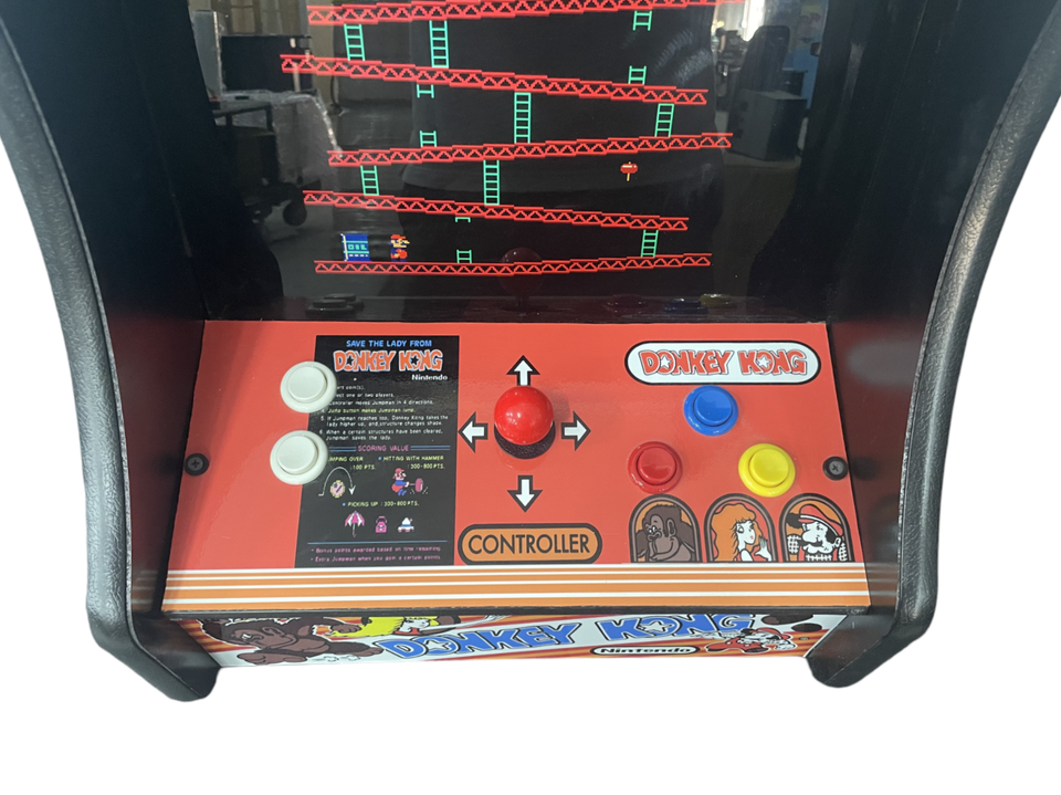 Donkey Kong Countertop Arcade Machine Upgraded with 60 Games | eBay