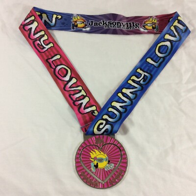 Sunny Lovin' 2016 Jacksonville Running Company Spinner Medal Award ...