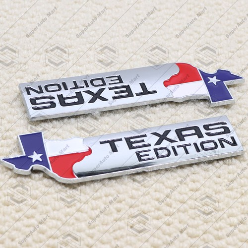 3D TEXAS EDITION Emblem Badge For F -150 250 350 Tailgate Universal ...