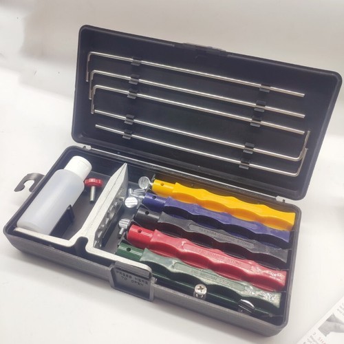 Controlled Angle Knife Sharpening System 5 Stone Sharpener Plastic | eBay