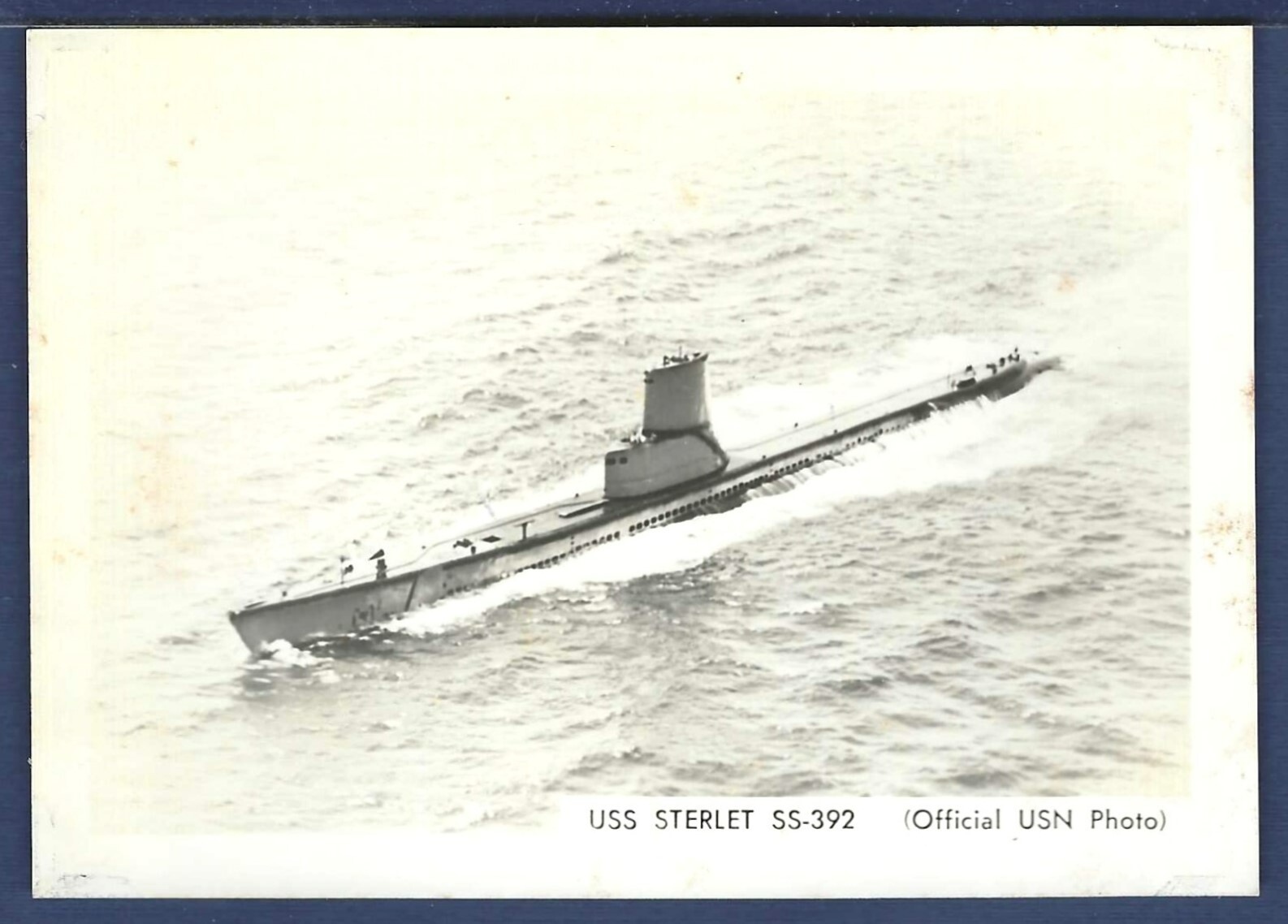 USS STERLET SS-392 Submarine Official US Navy Photo | eBay