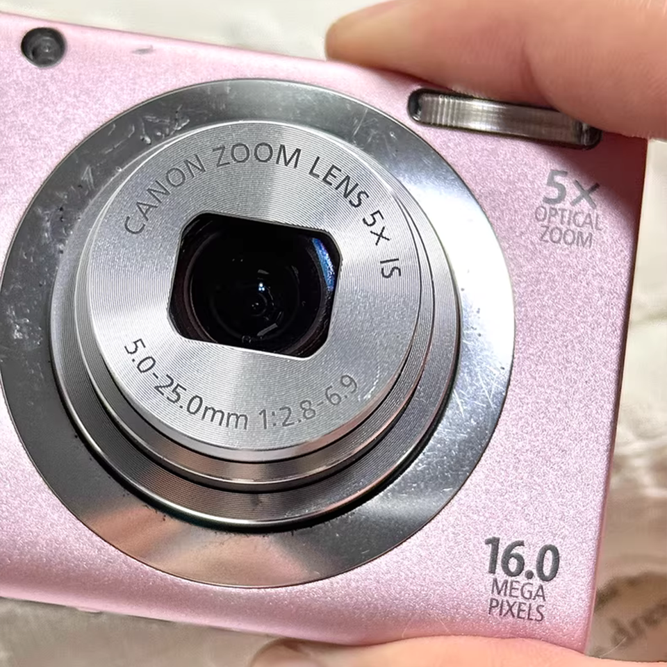 Canon PowerShot A2400 IS 16.0MP Digital Camera Pink 90% NEW | eBay