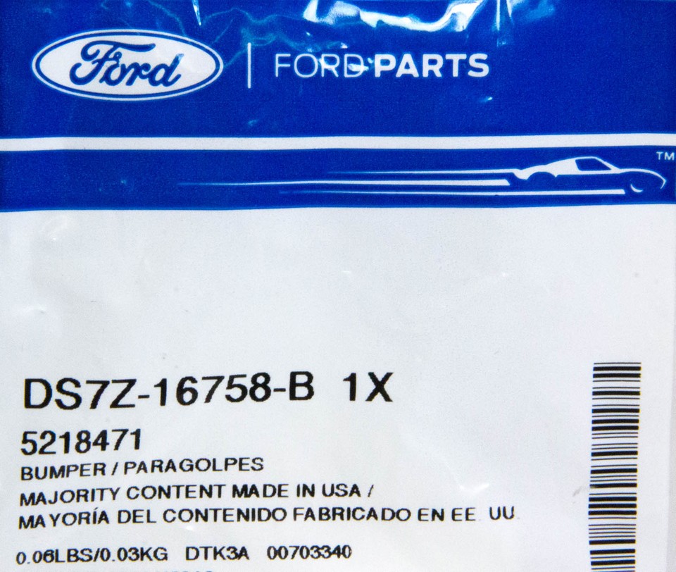 2013-2020 Ford Fusion MKZ Hood Bumper Stopper and Bracket LH Driver ...