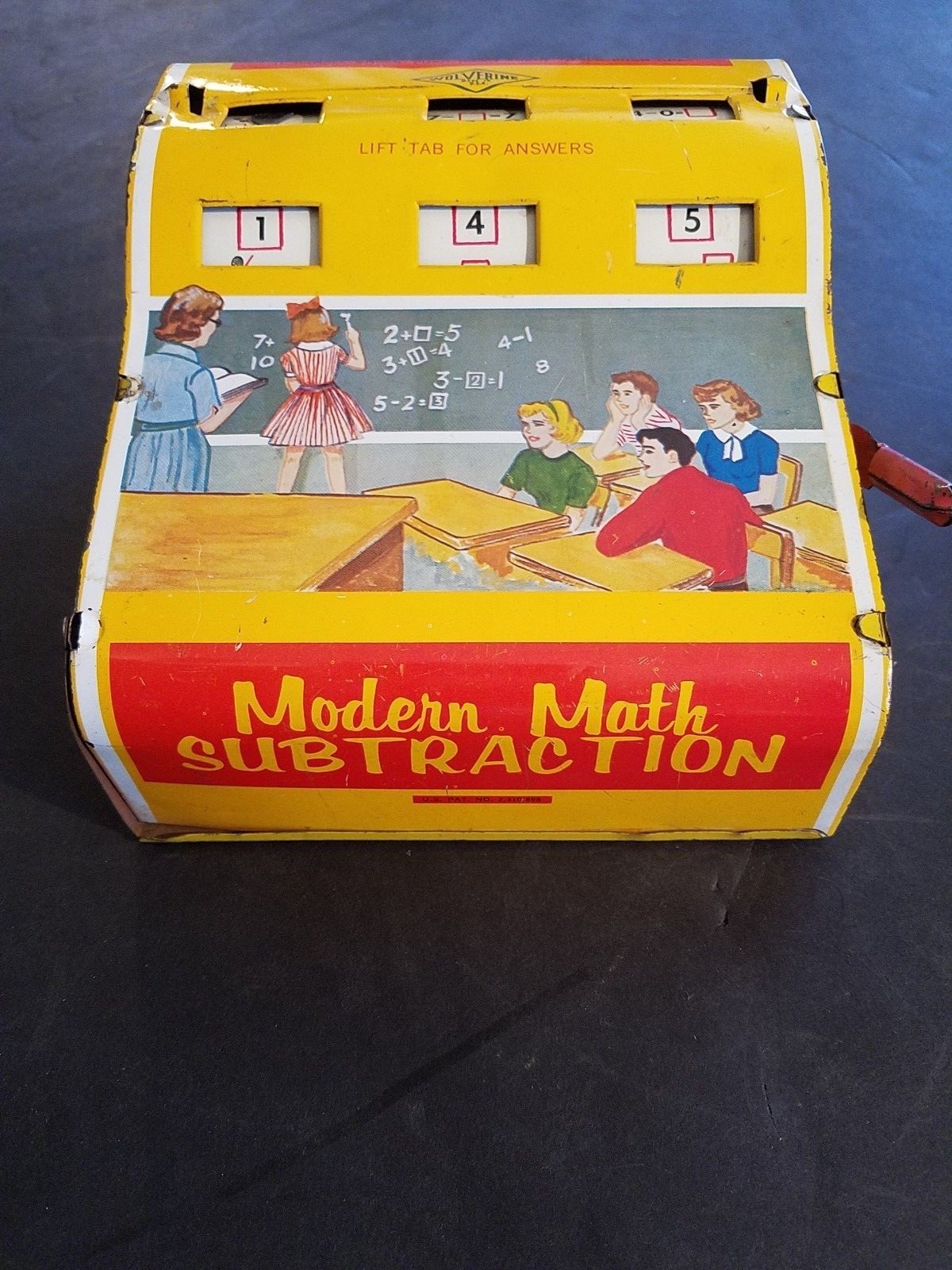 Midcentury-1950-Modern-Math Subtraction-Wolverine-Educational-Machine ...