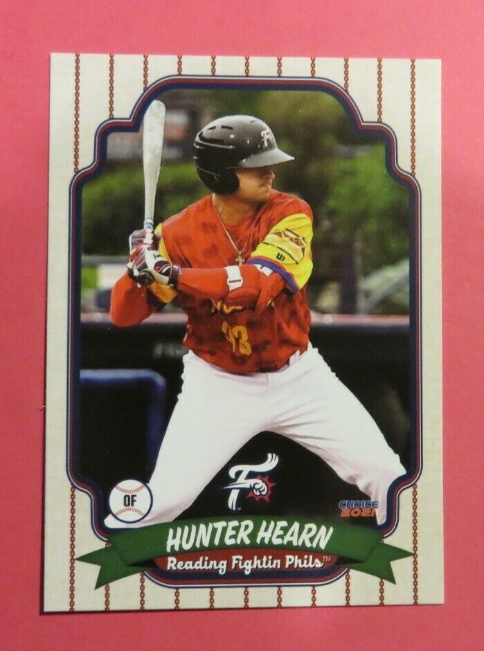2021 Choice, Reading Fightin Phils - HUNTER HEARN | eBay